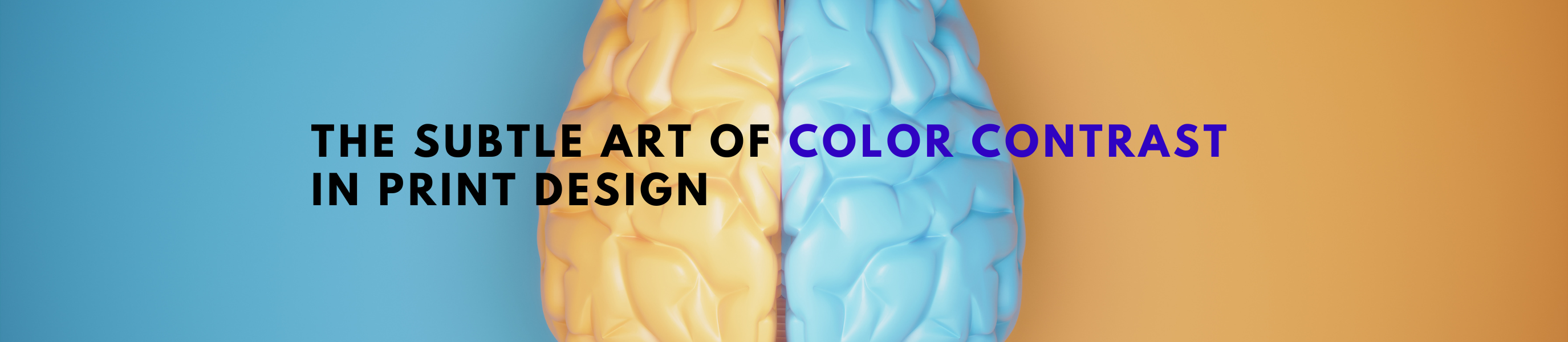 The Subtle Art of Color Contrast in Print Design | Kennickell Prining